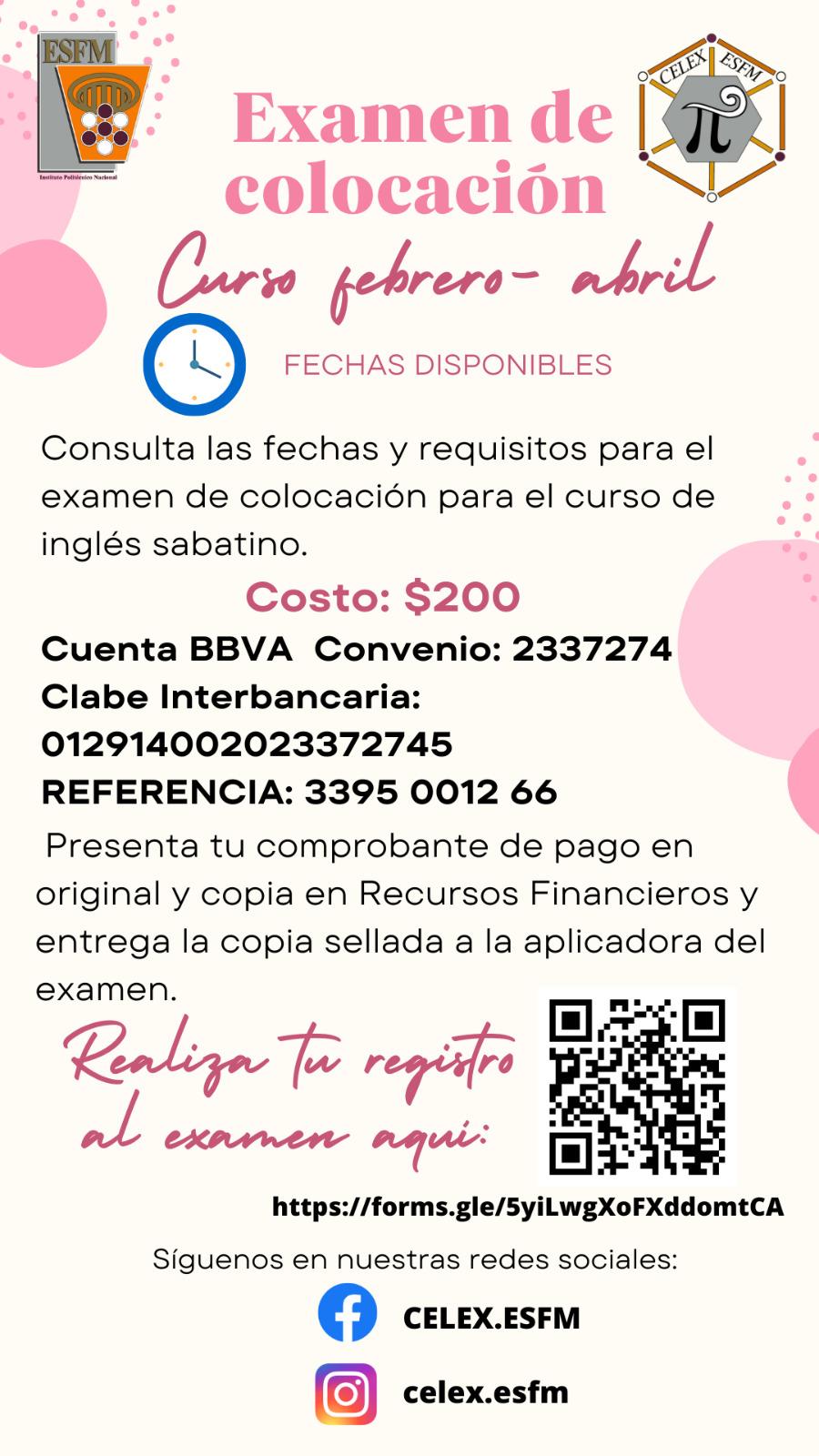 Cursos Extracurriculares de Lenguas Extranjeras - IPN